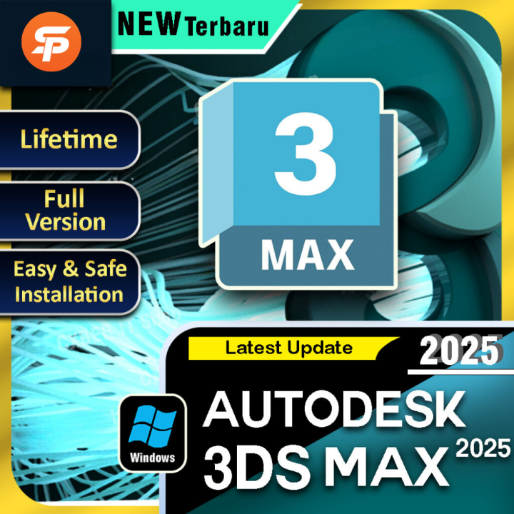 Autodesk 3DS MAX 2025/2024/2023 + V-Ray พร้อมวิดีโอลง | Lifetime | Full ...