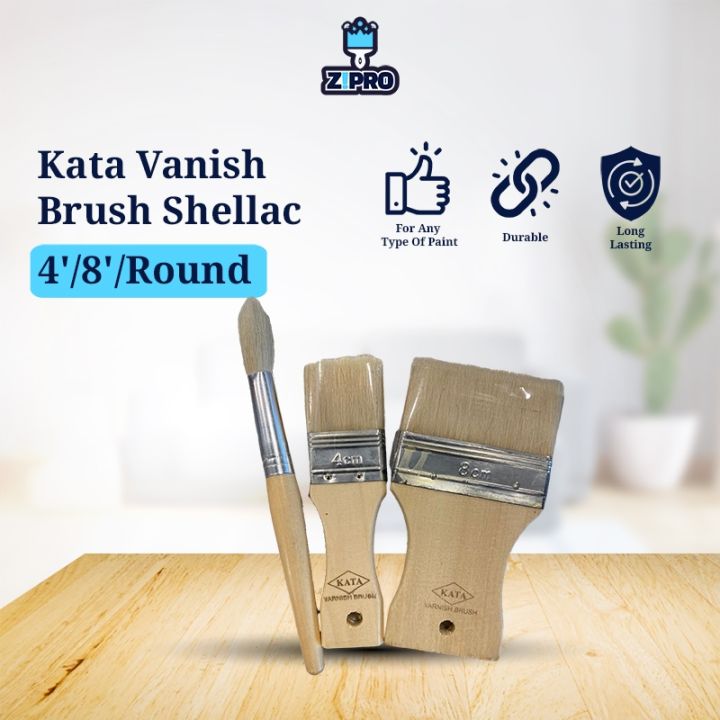 KATA VANISH BRUSH SHELLAC Berus Cat Dinding Berus Cat Minyak | Lazada