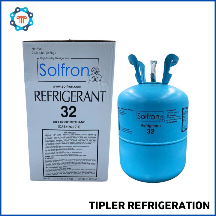 SOLFRON R32 Refrigerant ORIGINAL FREON 9.5kg SEALED | Lazada PH