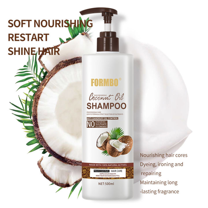 Coconut Oil Flavor Oil Control Shampoo Anti Dandruff Repair Damage ...