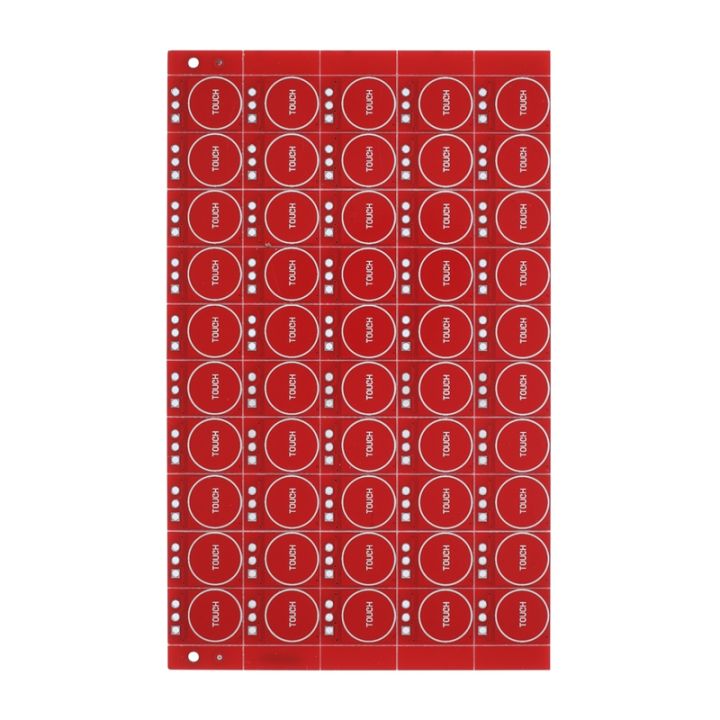 50pcs Ttp223 Touch Button Modular Self Locking Jog Capacitive Switch