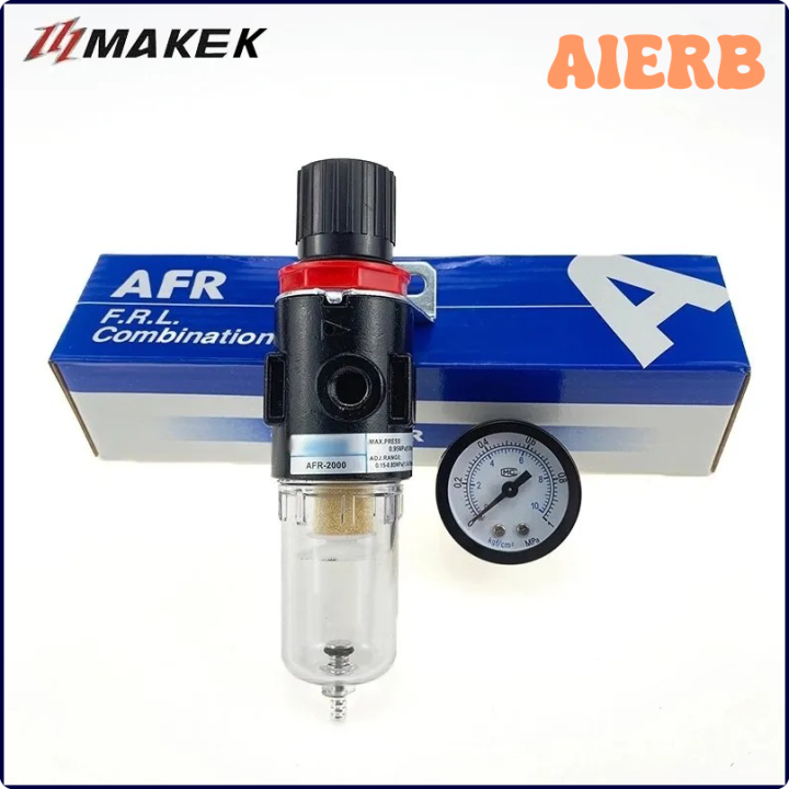 AIERB Afr-2000 1/4 Pneumatic Filters AFR2000 Filter For Air Compressor ...