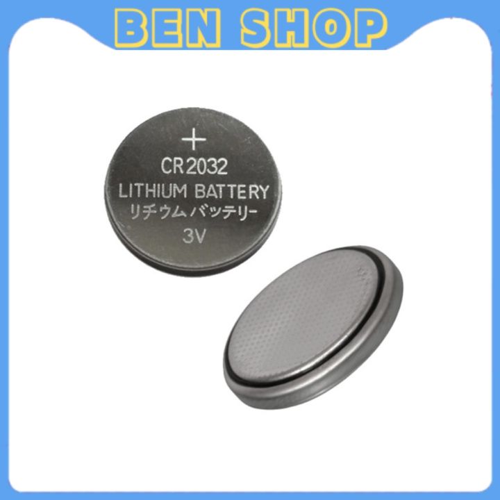 Pin cúc áo CR2032 3V dùng cho remote thước kẹp điện tử, laptop, đồng hồ ...