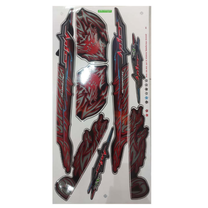 MIO 4 / MIO SOUL DECALS (ORIGINAL FROM THAILAND) | Lazada PH
