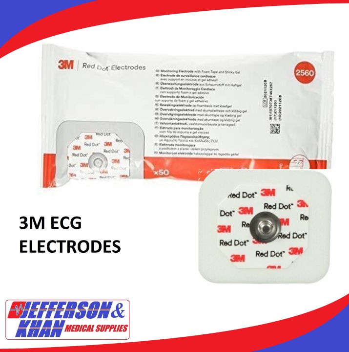 ECG Electrodes 3M Brand Disposable ECG Electrodes Adult | Lazada PH