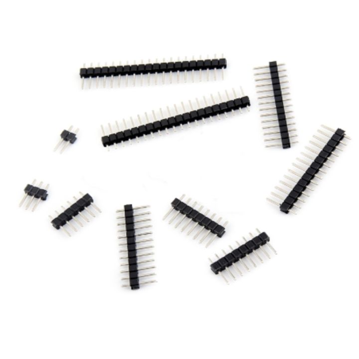 10PCS/Lot 2.0mm Male Header Pins 1x2/3/4/5/6/7/8/9/10/12/15/20/40P 2mm ...