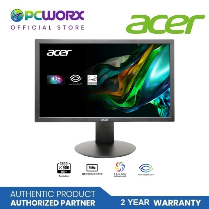 Acer K202Q bi 19.5" Inch TN 60Hz VGA/HDMI Monitor | Acer 19.5" Inch Monitor | Acer Monitor ...