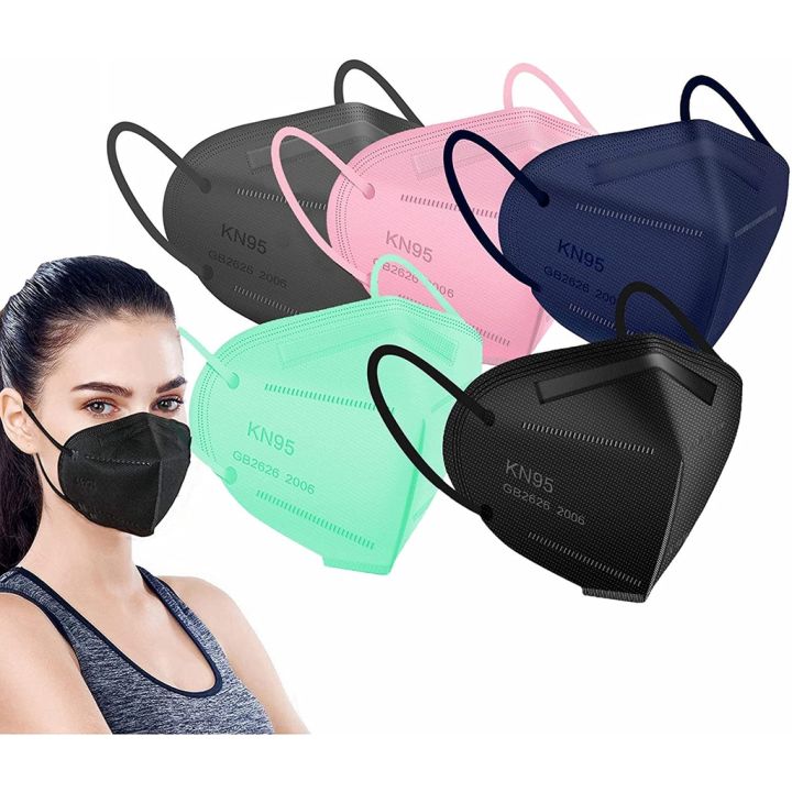 10 pcs original kn95 mask good quality original fda approved 9 color ...