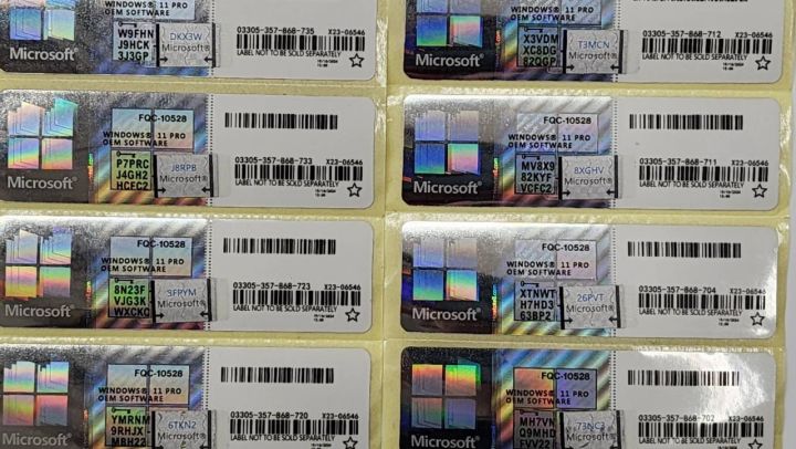 Key+ CoA Sticker For Win 11Pro | Lazada.co.th