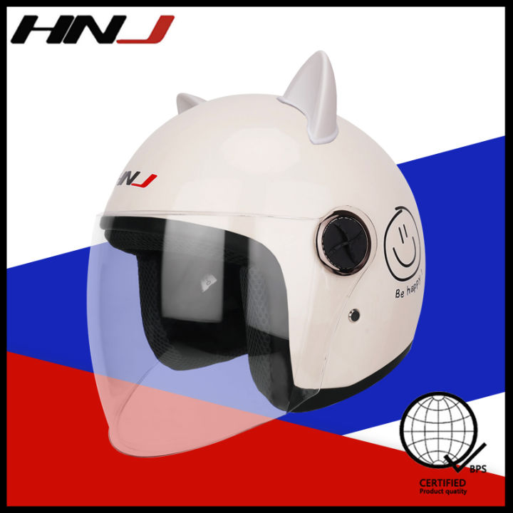 HNJ A922 Women Half Face Helmet for Motorcycle and Men's classic helmet ...