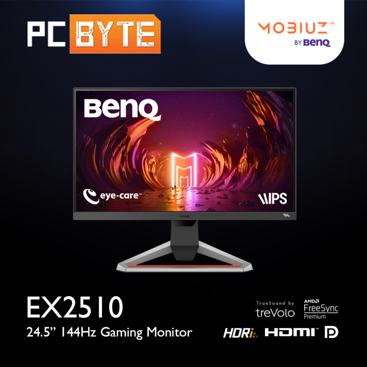 BenQ MOBIUZ EX2510 IPS 1ms 144Hz 1920x1080 Gaming Monitor | Lazada