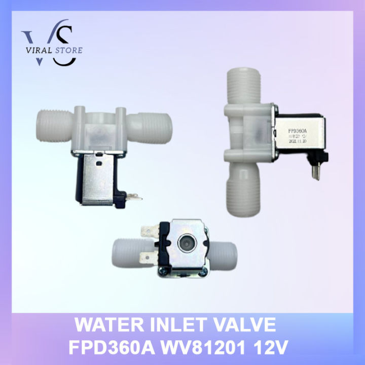 universal washing machine inlet valve FCD-90A double-head solenoid ...