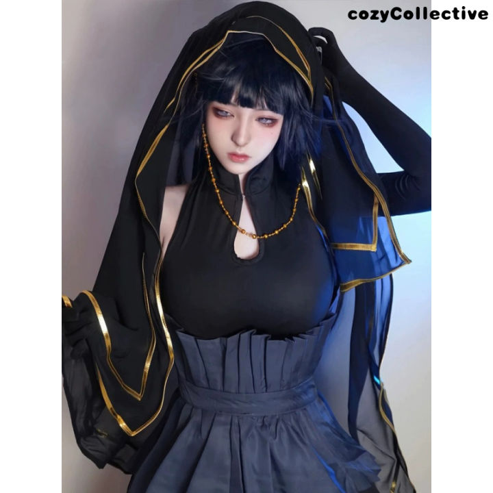 DUDU Naruto Hyuga Hinata cos Black Wedding Dress Role-Playing Clothes ...