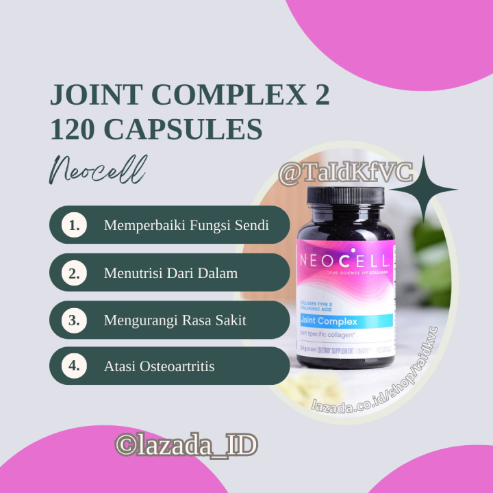 Neocell Joint Complex 2, Super Collagen + Vitamin C, Marine Collagen ...