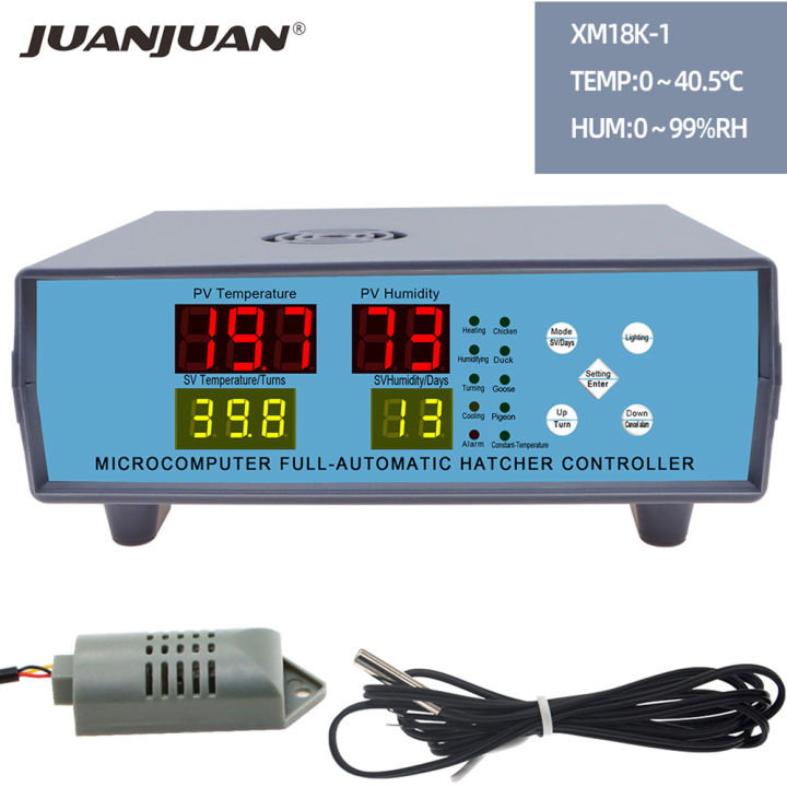XM-18K-1 Automatic Egg Incubator Digital LED Egg Hatcher Controller ...