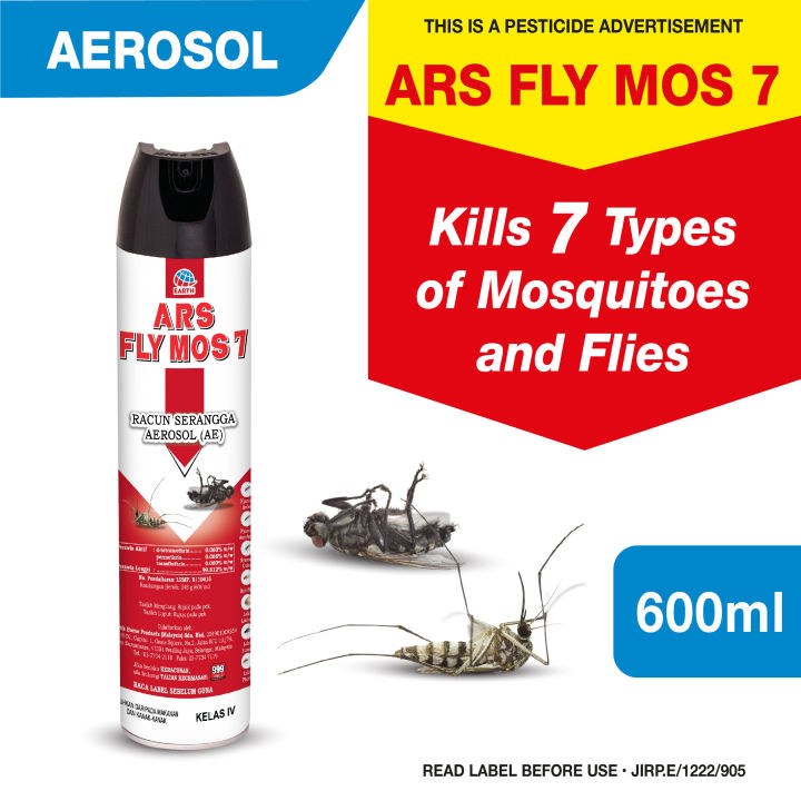 EARTH ARS FLY MOS 7 Aerosol (600ml) | Lazada