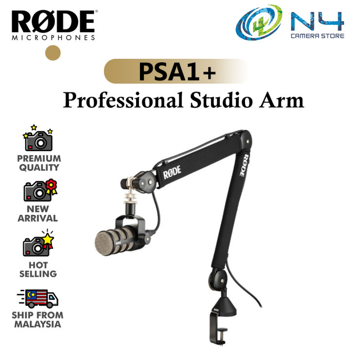 RODE PSA1+ Professional Studio Arm Boom Arm Stand for Live Studio Stand ...