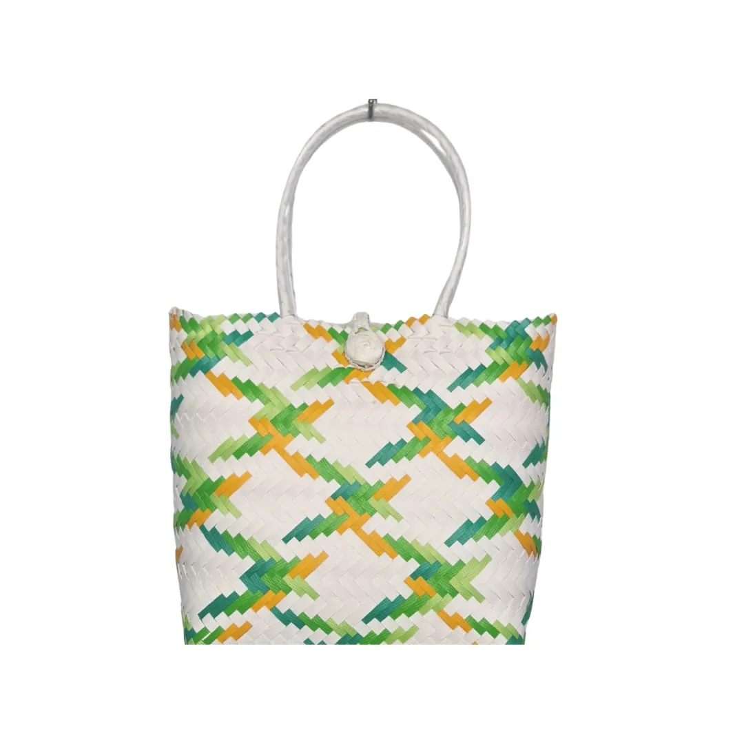 Beg Anyaman Sarawak / Tote Bag Women Motif Burung / PVC Bakul Anyaman ...