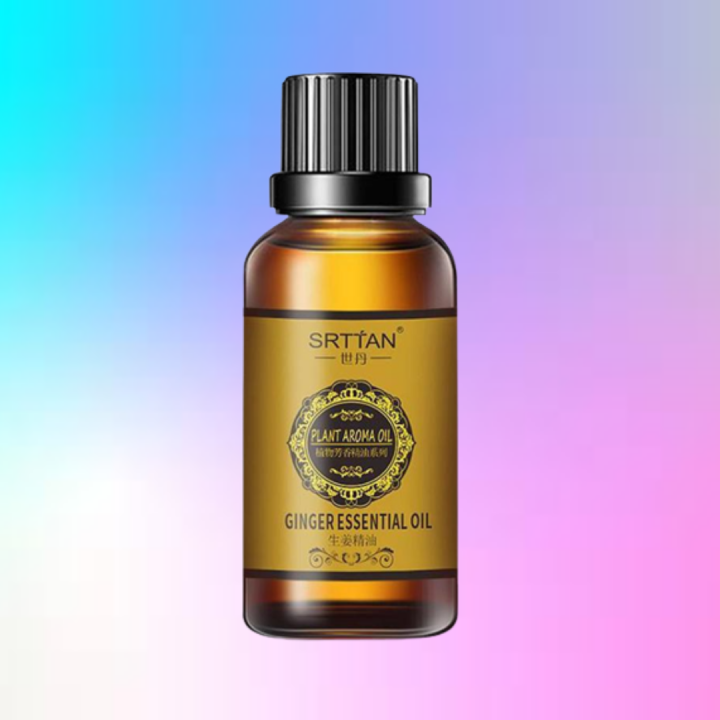 Eelhoe Lymphatic Drainage Detoxification Essential Oil Natural Ginger ...