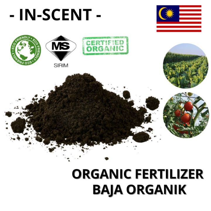 Baja Organik | Organic Fertilizer | Compost [SIRIM Certified] - 500 G ...