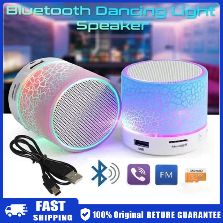 【COD/Original】Flagship Portable LED Bluetooth Mini Speaker Support ...