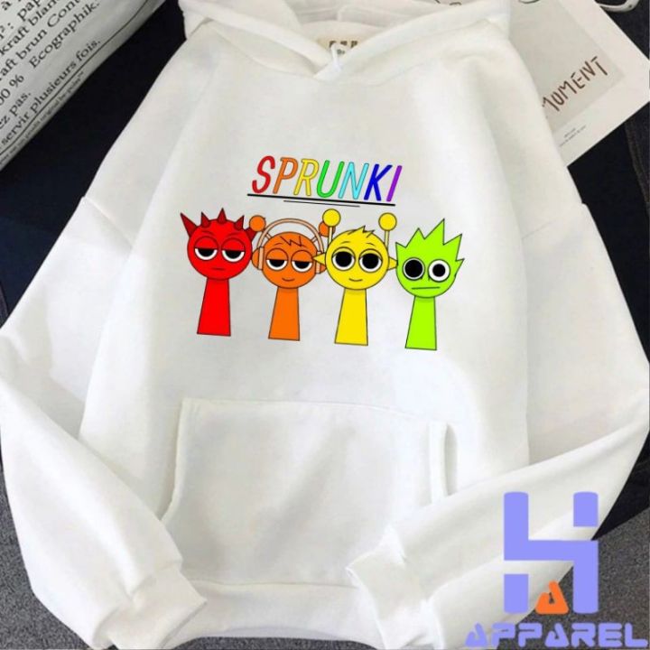 Incredibox SPRUNKI CHILDREN'S HOODIE JACKET | Lazada