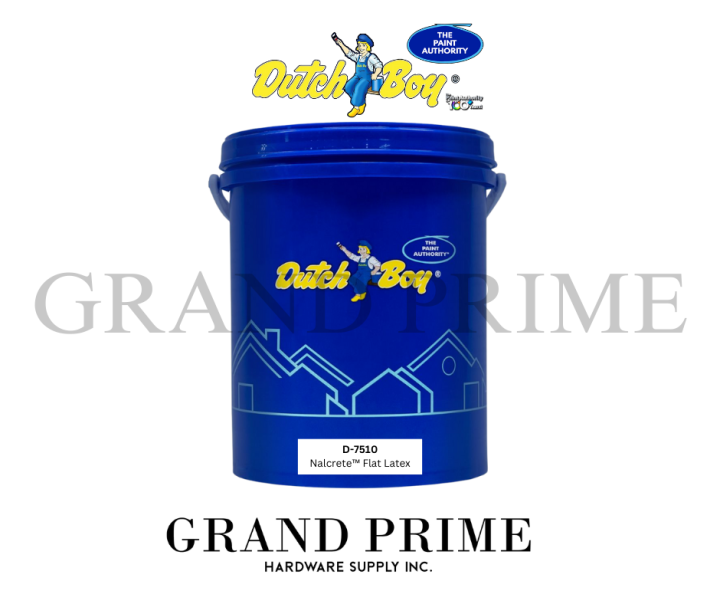 Dutch Boy D-7510 Nalcrete Flat Latex - Smooth Matte Finish for Walls and Ceilings | Lazada PH