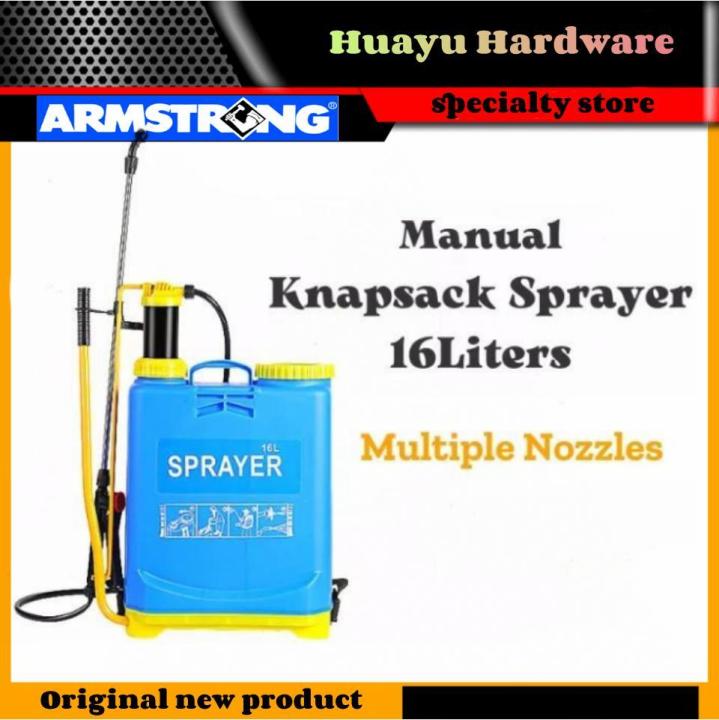 Armstrong Manual Sprayer 16L Knapsack Sprayer Gardening / Disinfectant Spray | Lazada PH