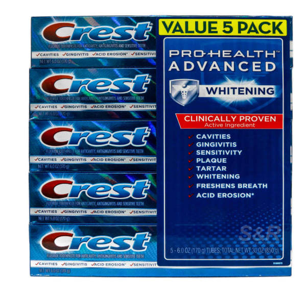 Crest Pro Health Advanced Whitening Toothpaste 5pcs | Lazada PH