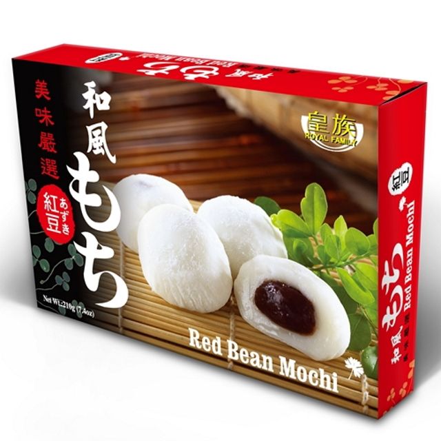 [Halal] RF RED BEAN JAPANESE MOCHI 皇族紅豆和風麻糬 (210g) | Lazada