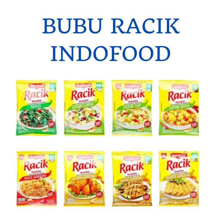 BUMBU RACIK INDOFOOD AYAM GORENG/NASI GORENG | Lazada