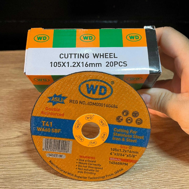 FUJIYAMA / WD Cutting - Batu Potong WD 4 x 1.2 Mata Gerinda (Jual Per ...
