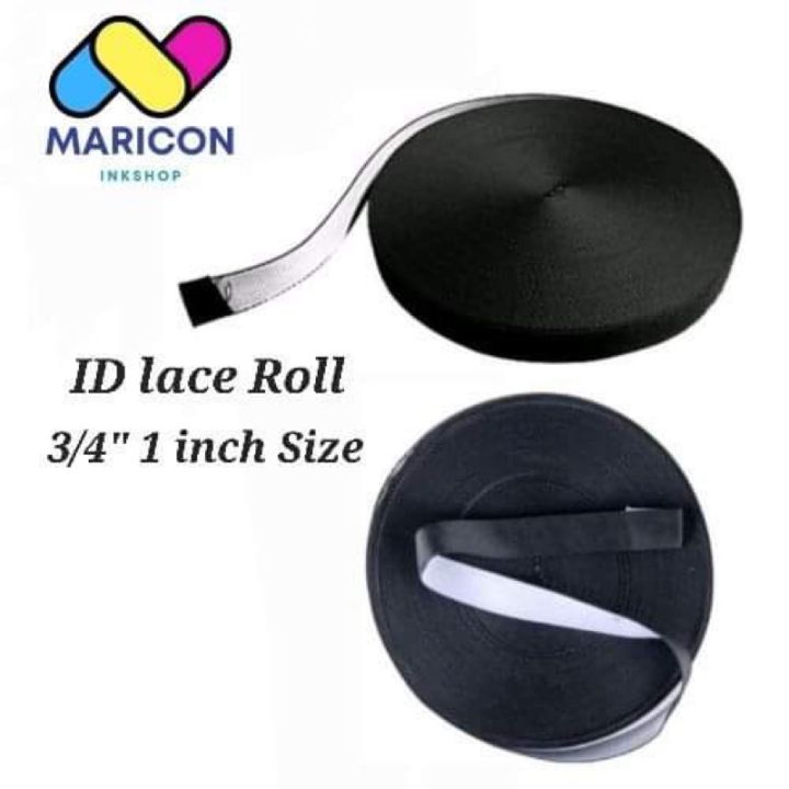 Sublimation Id lace matte 3/4 or 1 inch 50m/roll | Lazada PH