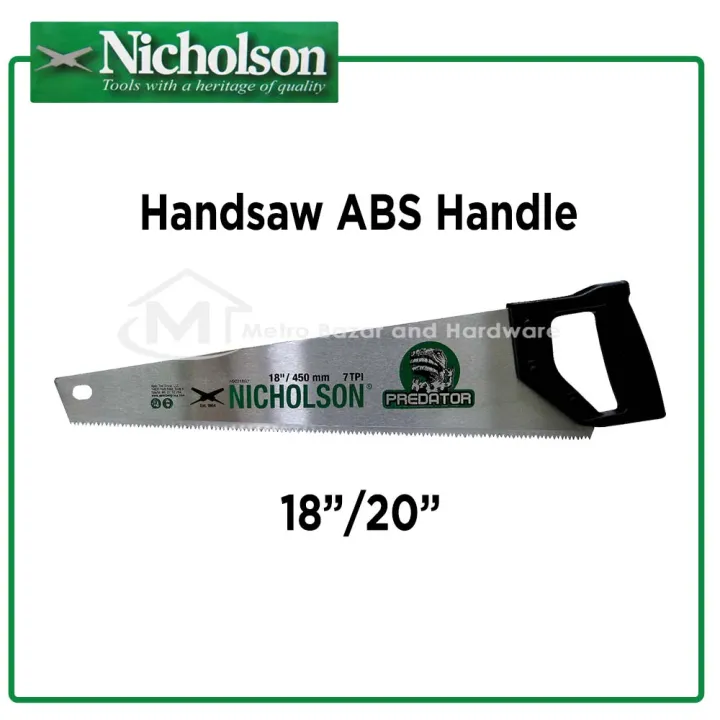 Nicholson ABS Handle Professional Handsaw | Lazada PH