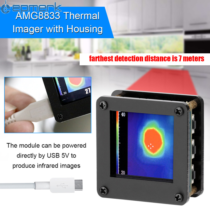 Lepmerk AMG8833 IR 8*8 Infrared Thermal Imager Array Temperature Sensor ...