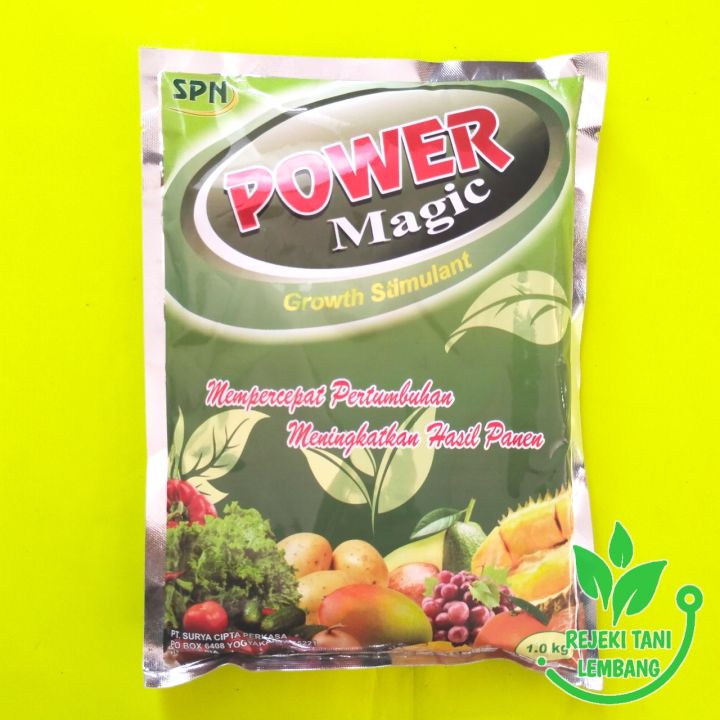 POWER MAGIC 1 KG STIMULANT MEMPERCEPAT PERTUMBUHAN TANAMAN | Lazada ...