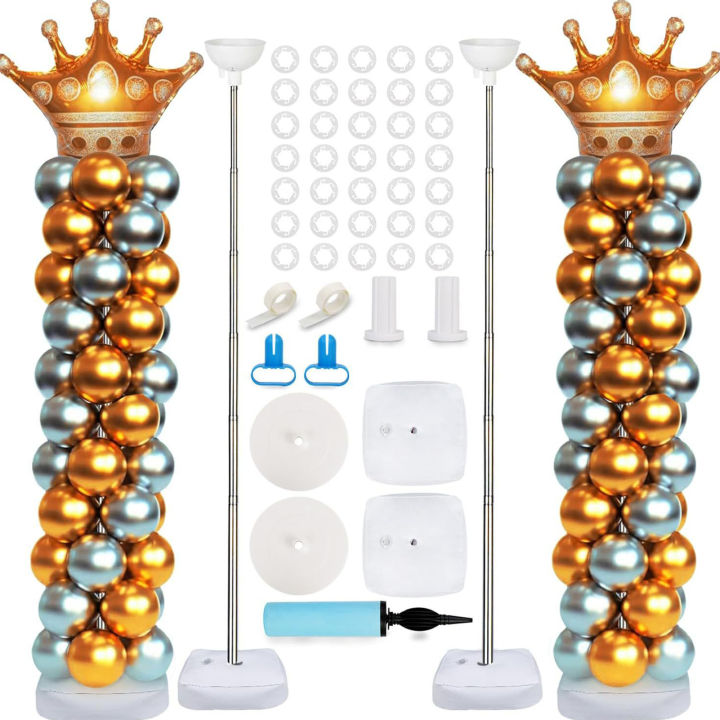 Balloon Stand Diy Balloon Tower Kit Party Perfect Adjustable Balloon ...