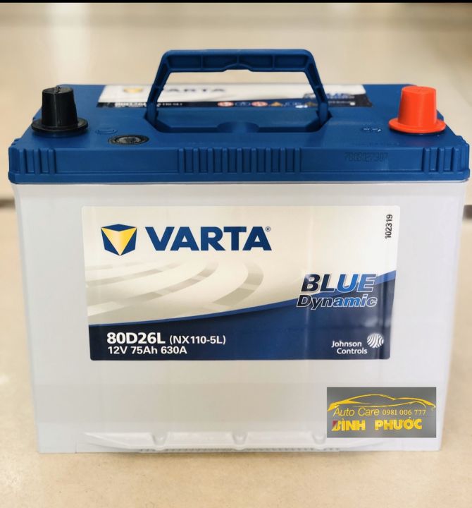 Bình ắc quy varta 80D26L | Lazada.vn