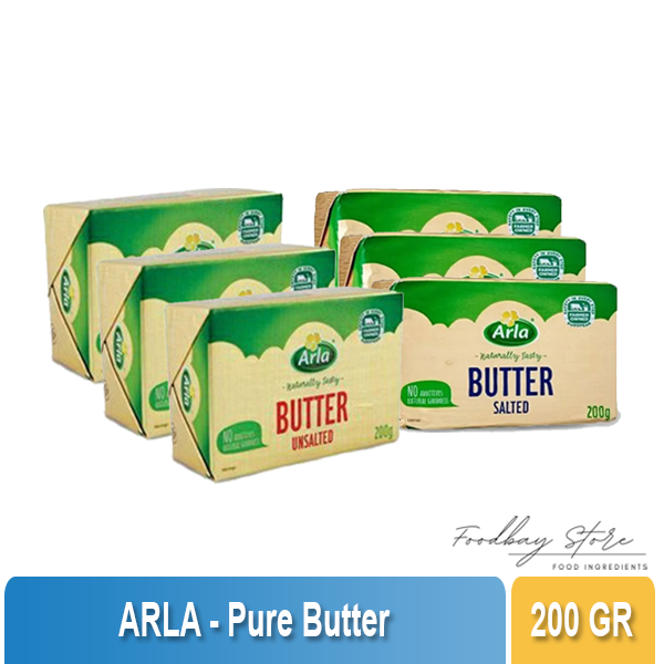 ARLA - Butter Original 200 Gr / Mentega Siap Pakai | Lazada Indonesia