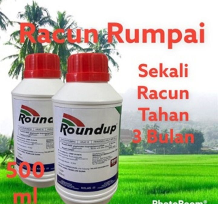 500ml / Racun Round-Up / Racun Rumpai @ Racun Rumput / Racun Lalang ...