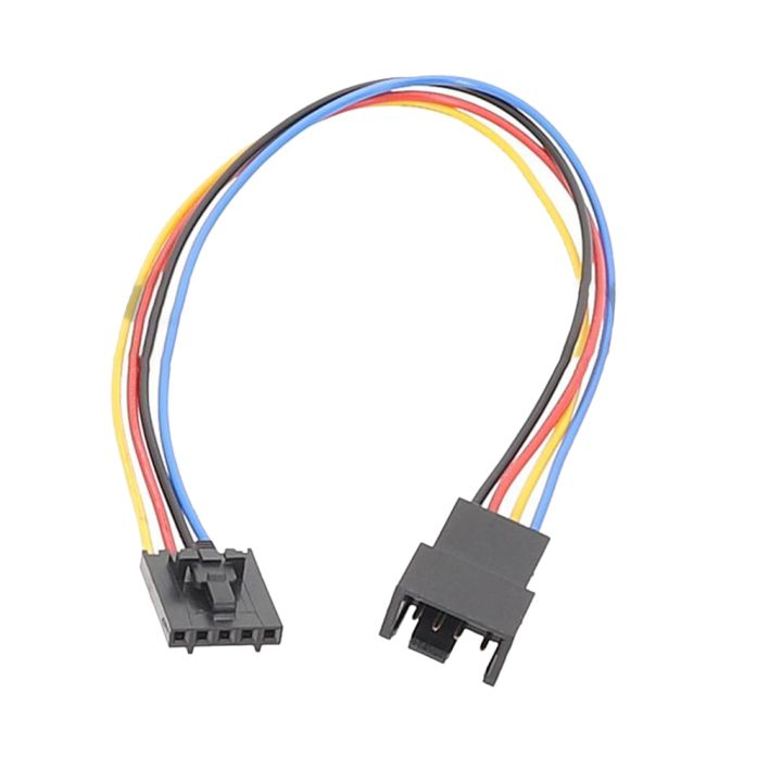 Universal Small 5Pin to 4Pin Fan PWM Connector Extension Cable Computer ...