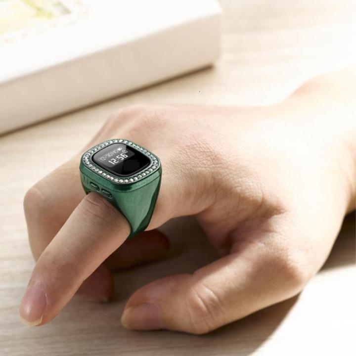 Large Tasbih Finger Counter Rings Intelligent Azan Alarm Vibration ...