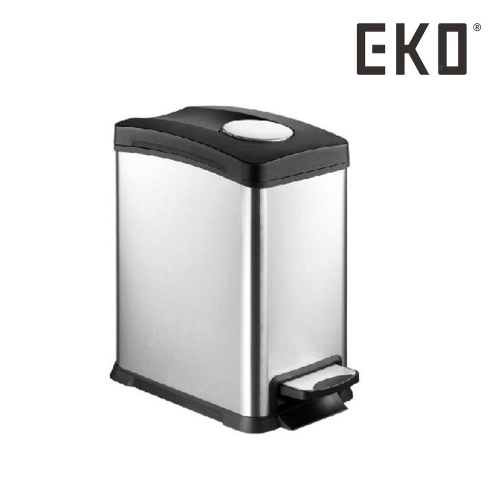Eko Rejoice Step Bin 8L (9228MT) – Compact Hands-Free Trash Bin | Lazada PH