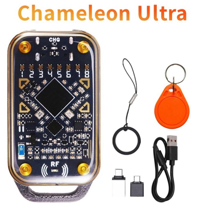 Chameleon Ultra RFID Smart Chip Reader+CUID Keychain ID IC 125K 13 ...