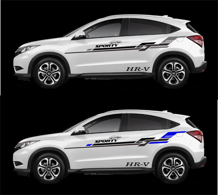 Stiker Mobil HRV Sticker Cutting Brv Lis Crv variasi body samping keren ...