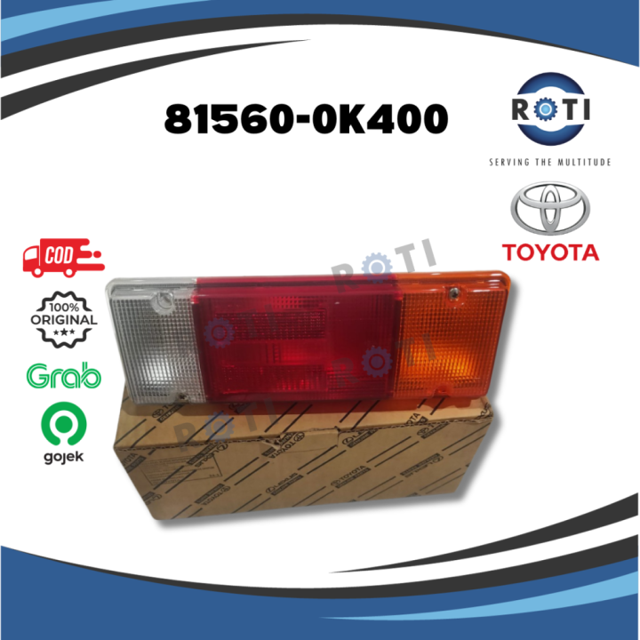 TOYOTA STOPLAMP BELAKANG KIRI HILUX 81560-0K400 GENUINE | Lazada Indonesia