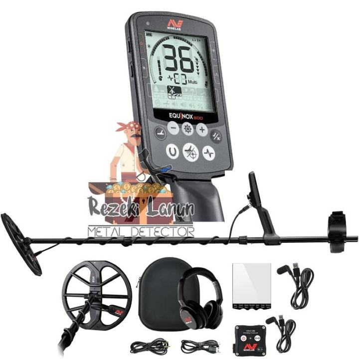 Minelab Equinox 700 900 Waterproof Pengesan Logam dan Emas | Lazada