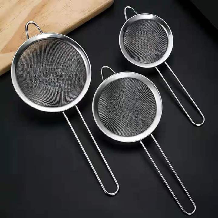 promo 1 set isi 3 ukuran 8cm 10cm 12cm Saringan Minyak Teh Kopi ...