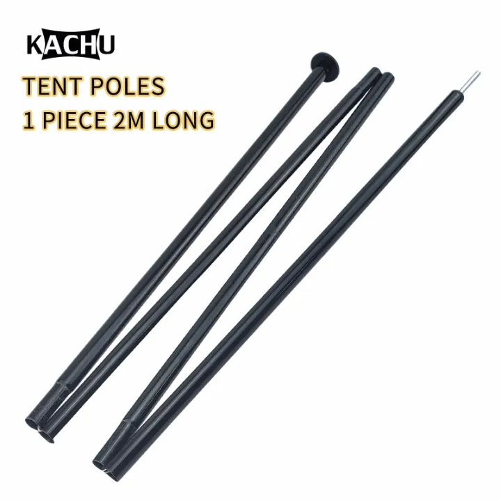 Tarp Poles Flysheet Pole Waterproof Tent Pole Hiking Camping 1 Piece 2m ...