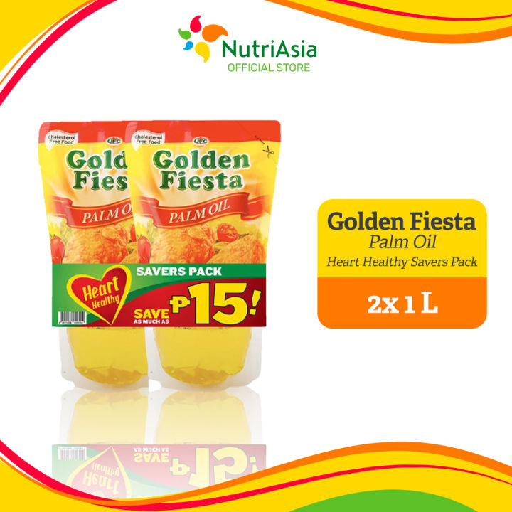 UFC Golden Fiesta Cooking Oil Heart Healthy Savers Pack | Lazada PH